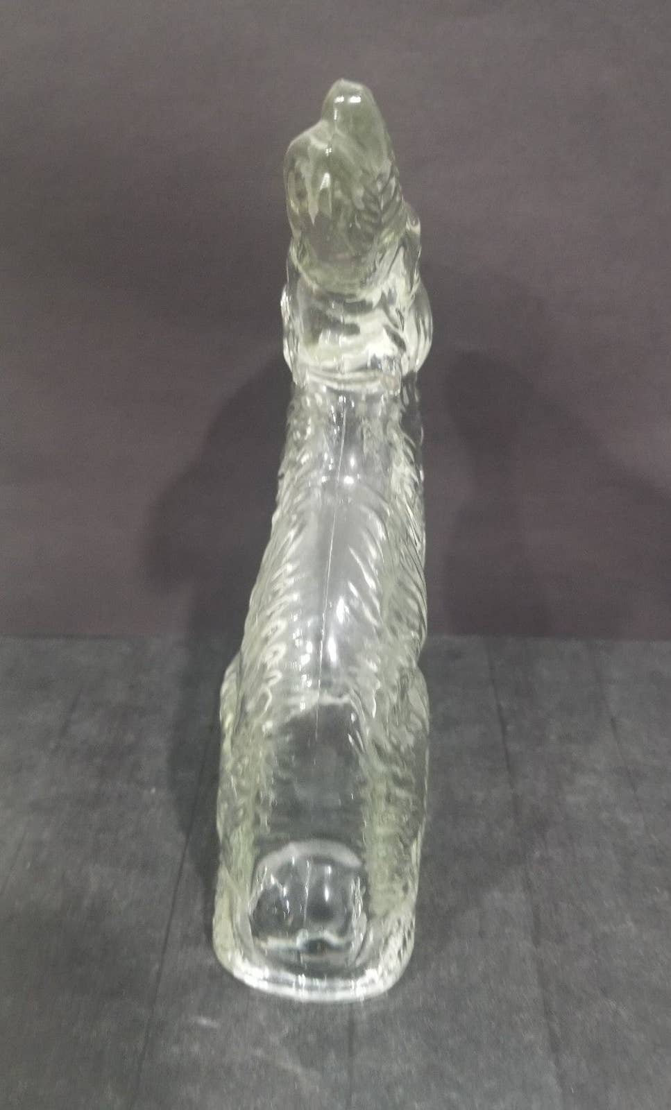 Vintage Clear Glass Rabbit - Etsy