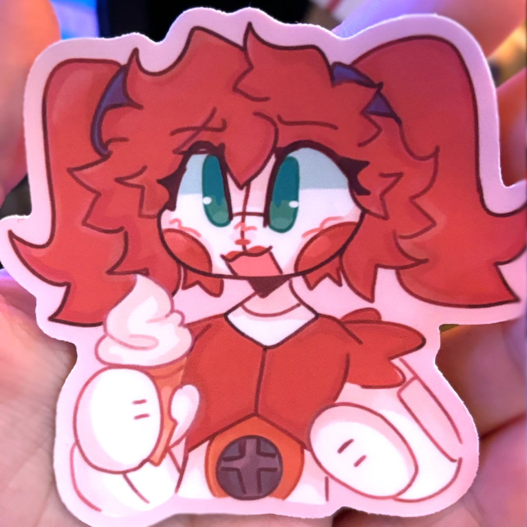 Circus Baby Fnaf Sl Matte Sticker - Etsy