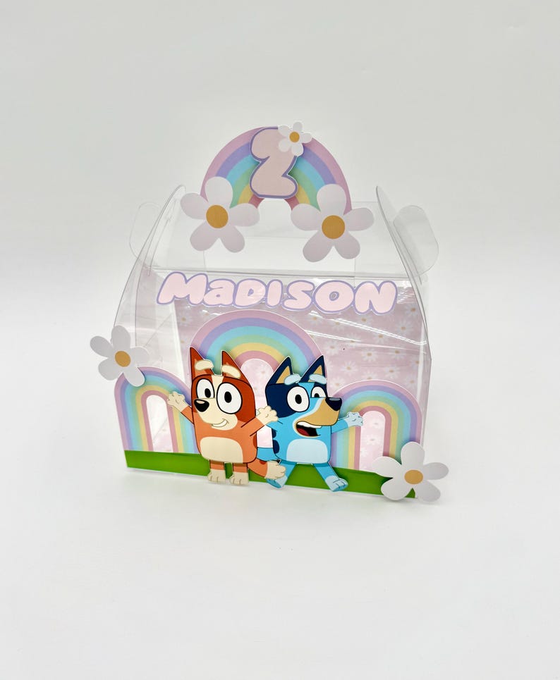 Custom Dog Bluey 3D Letters / Birthday Bluey Decorations/ Dog Blue ...