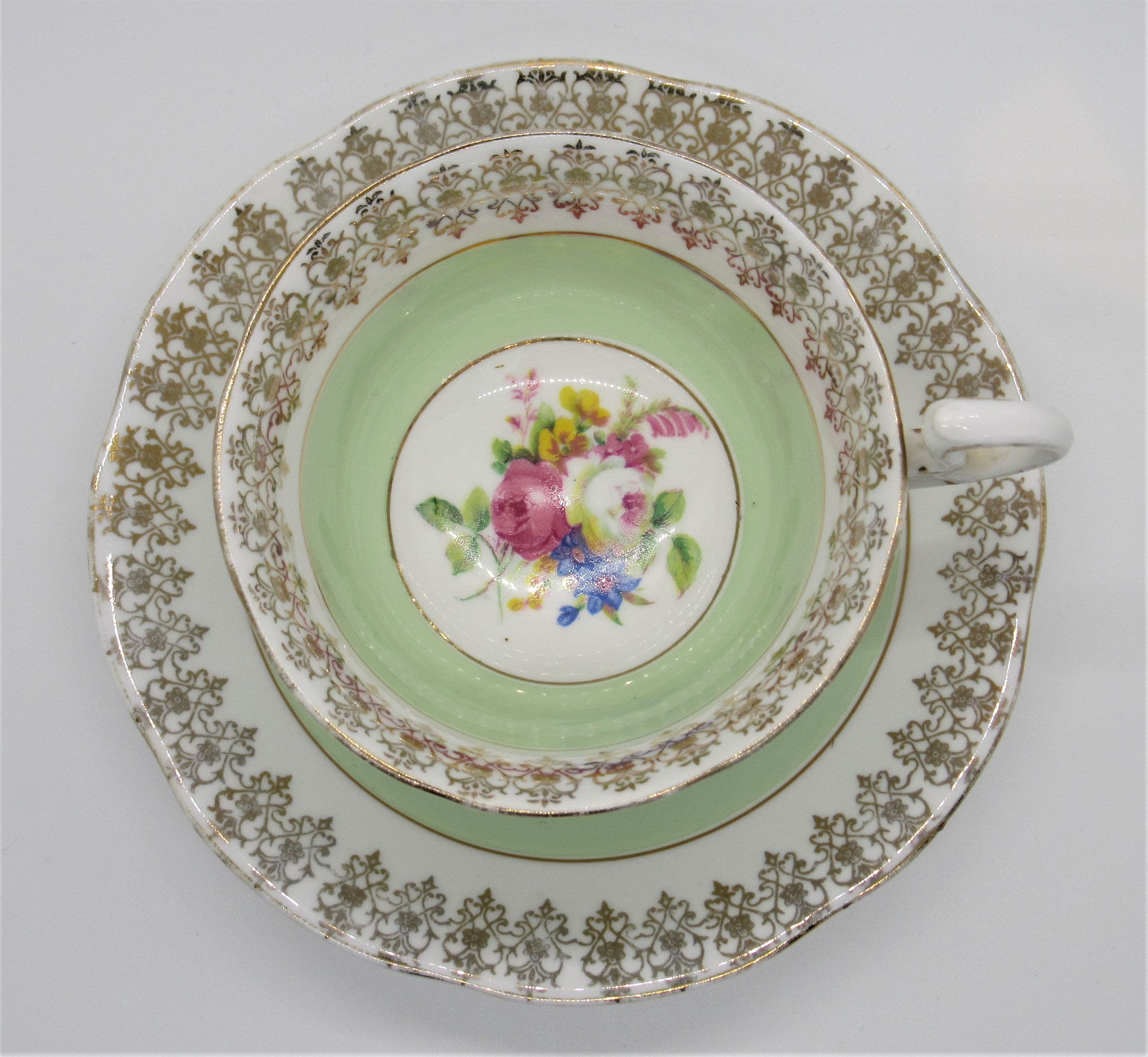 Royal Mayfair English Bone China Tea Cup and Saucer Pattern 9547 H - Etsy