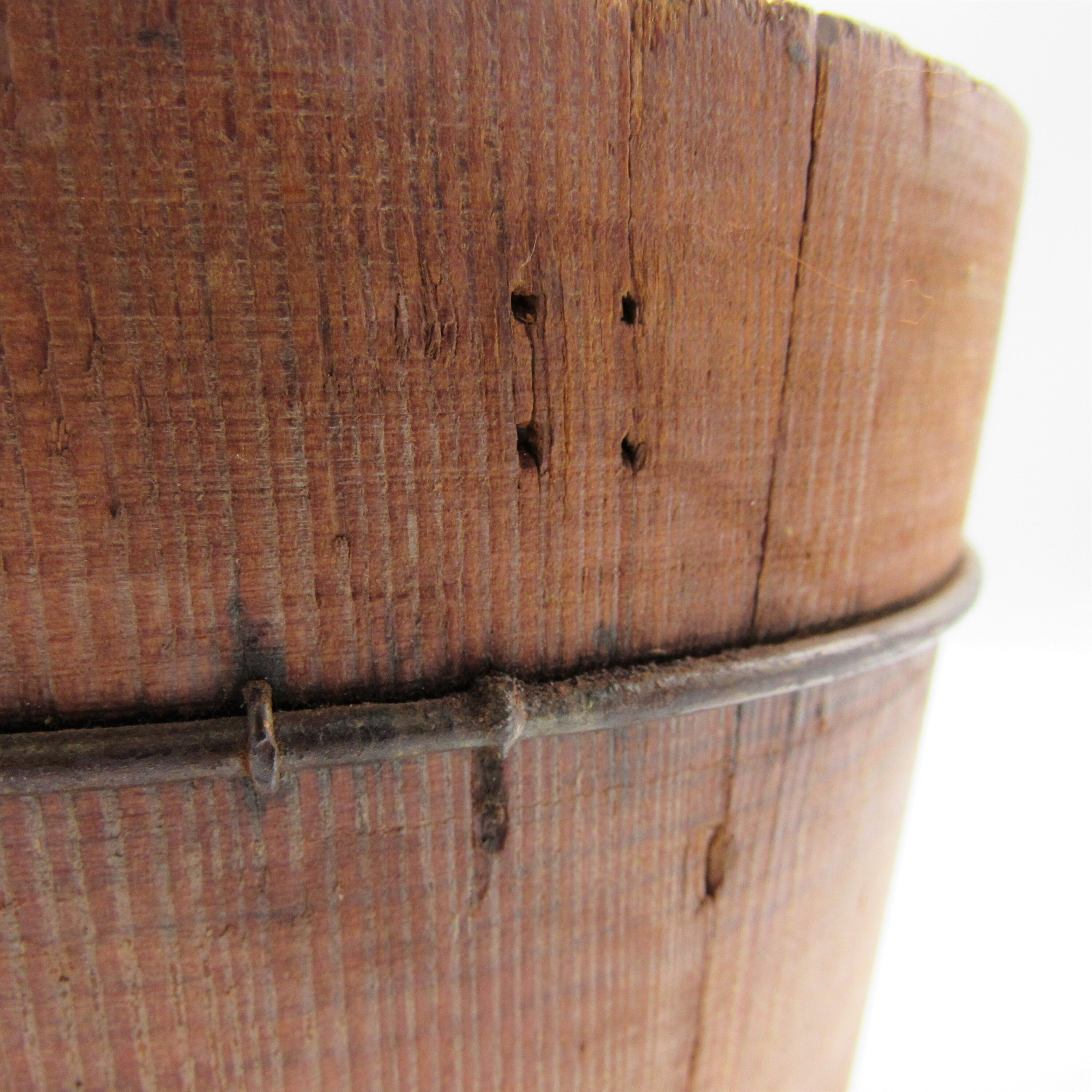 Antique Primitive Wooden Bucket New England Staved Painted - Etsy