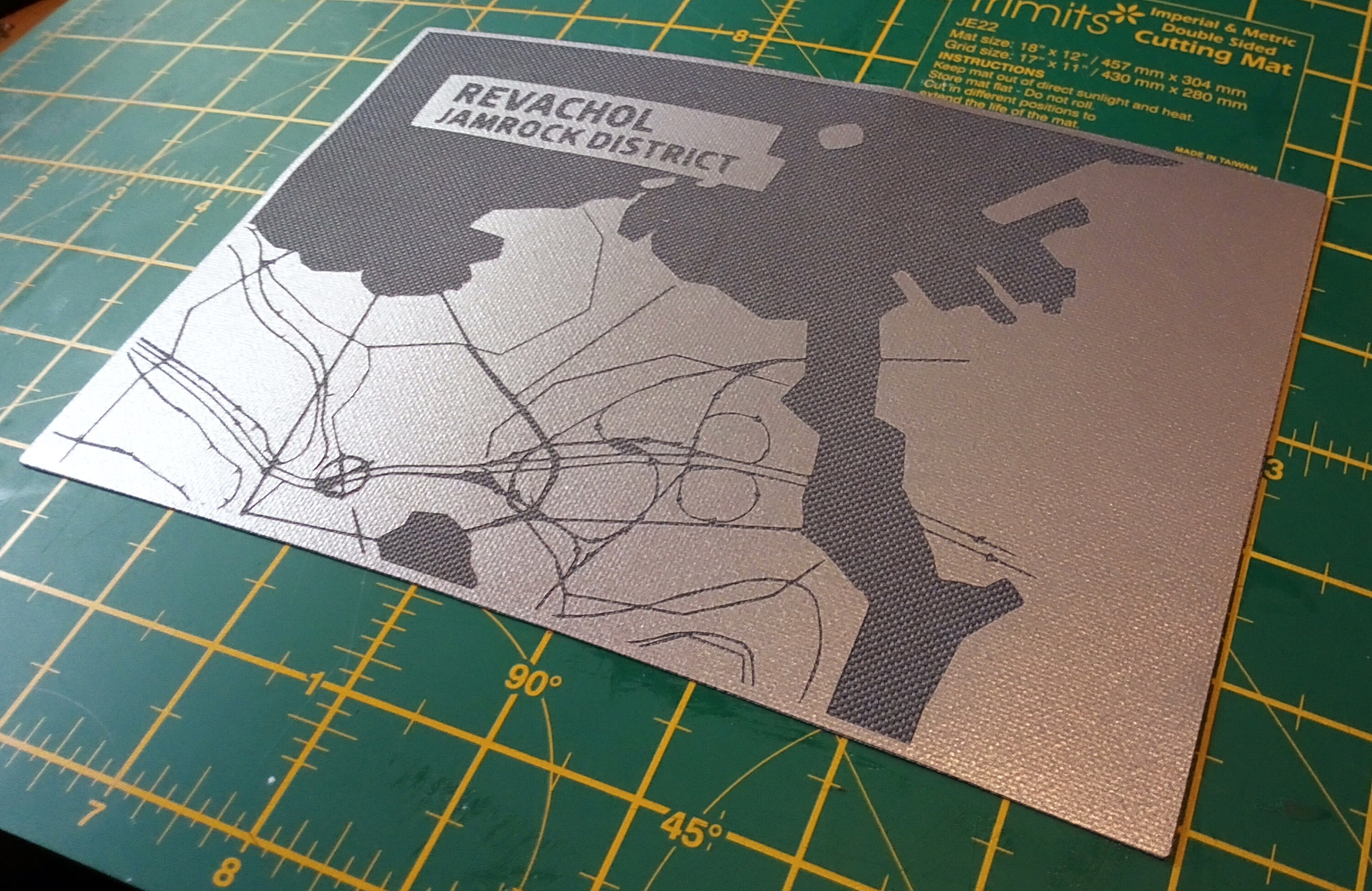 Disco Elysium Revachol Citizens Militia RCM Reflectante BACK - Etsy México