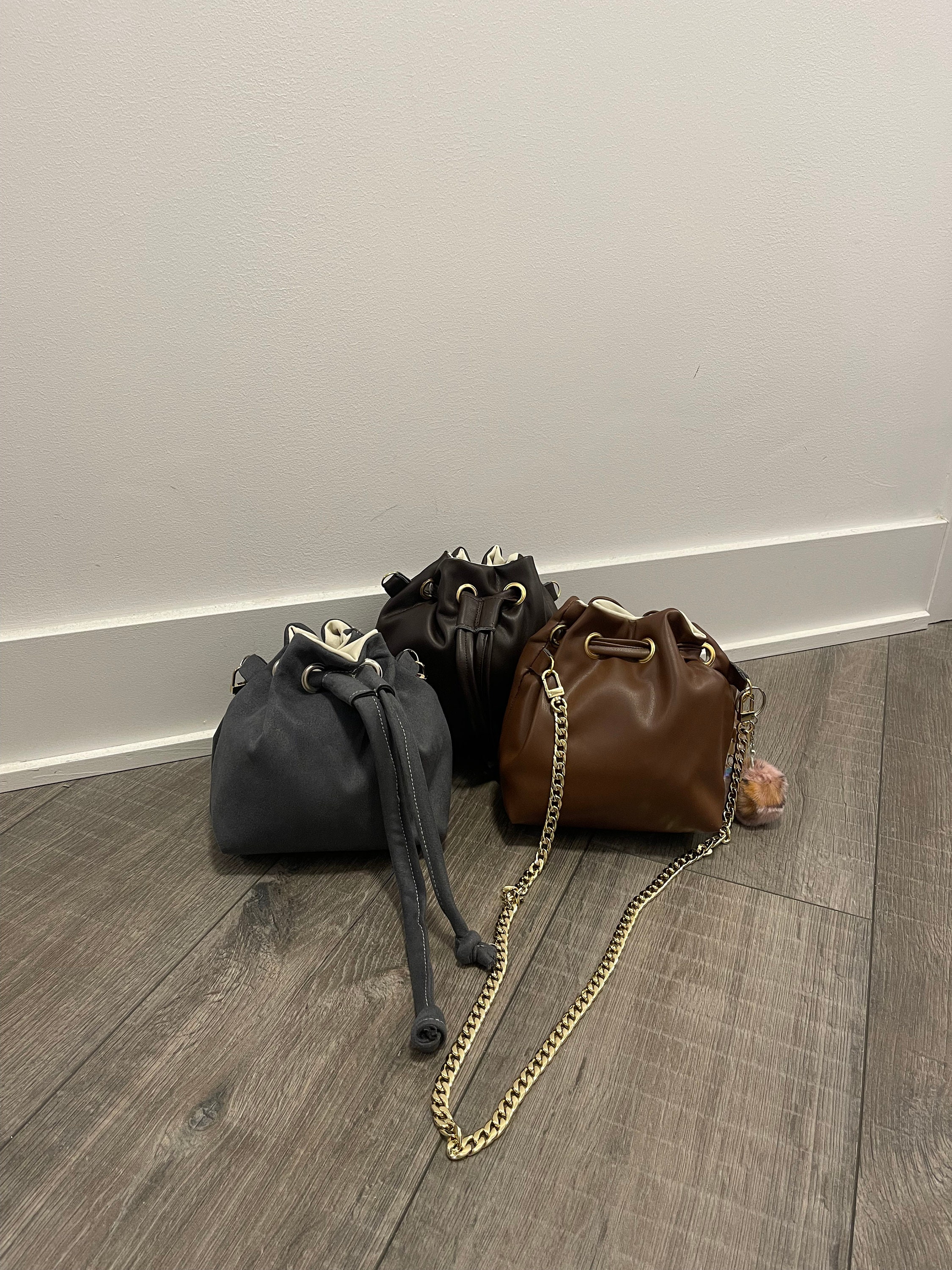 Mini Drawstring Bucket Bag| Handmade| Gift Ideas| Bridesmaid ...