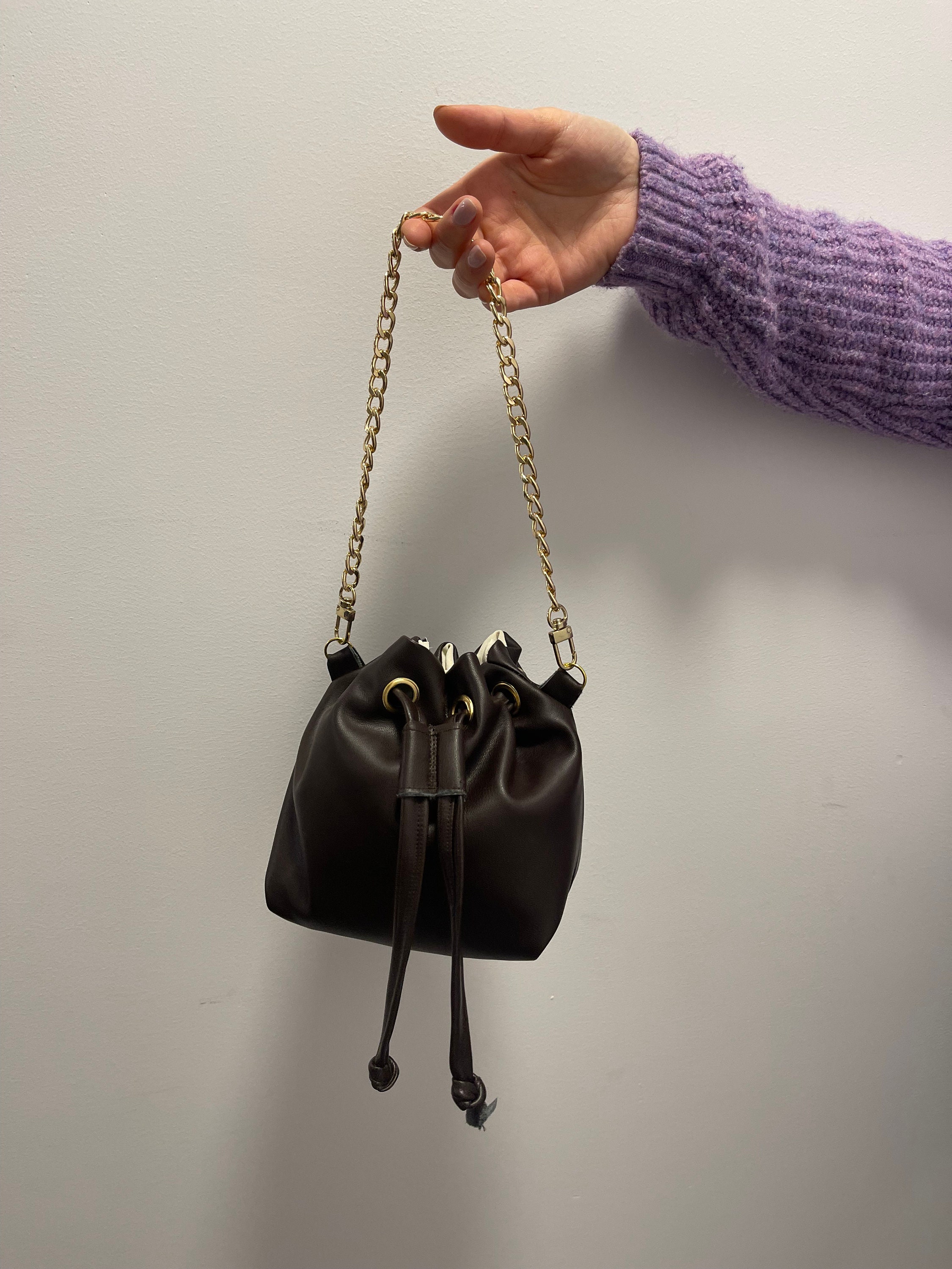 Mini Drawstring Bucket Bag| Handmade| Gift Ideas| Bridesmaid ...