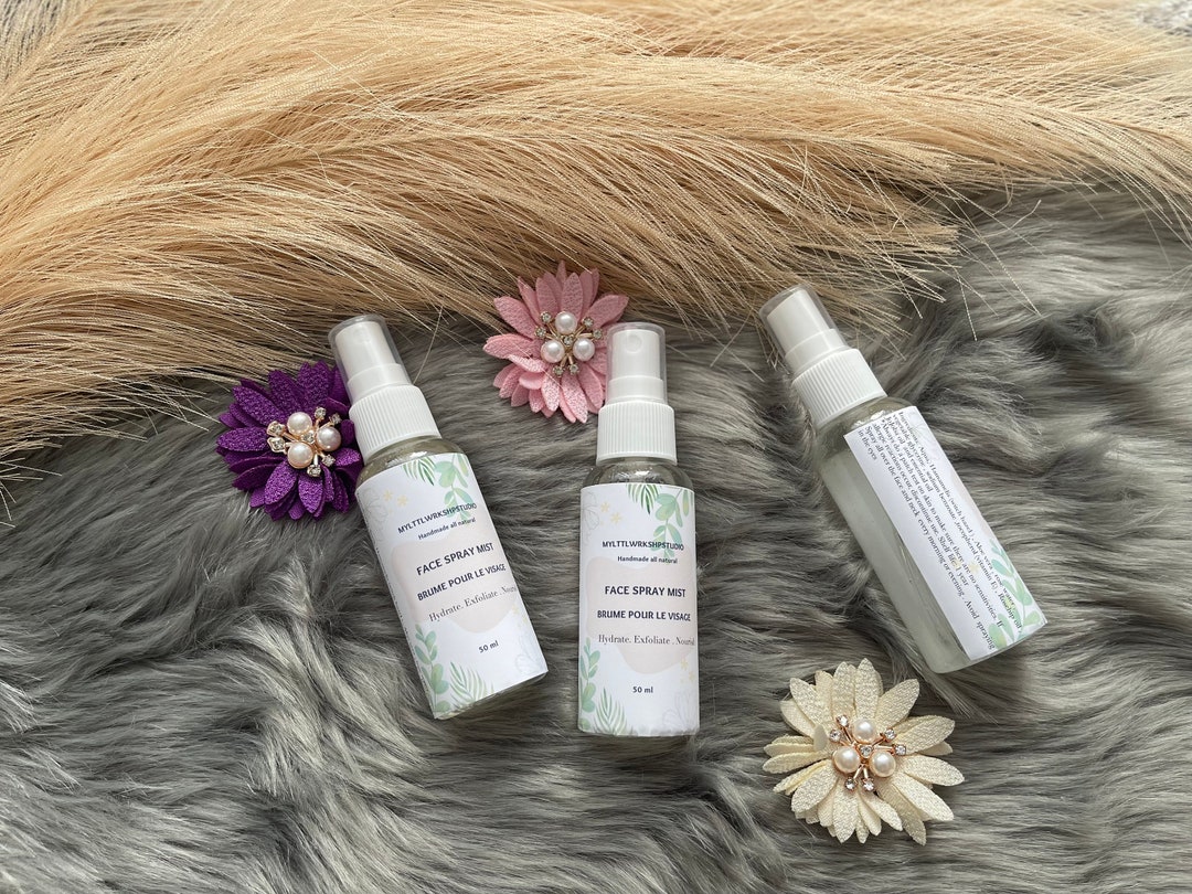 Natural Toner| Facial Spray| Natural Ingredients| Witch Hazel | Alcohol ...