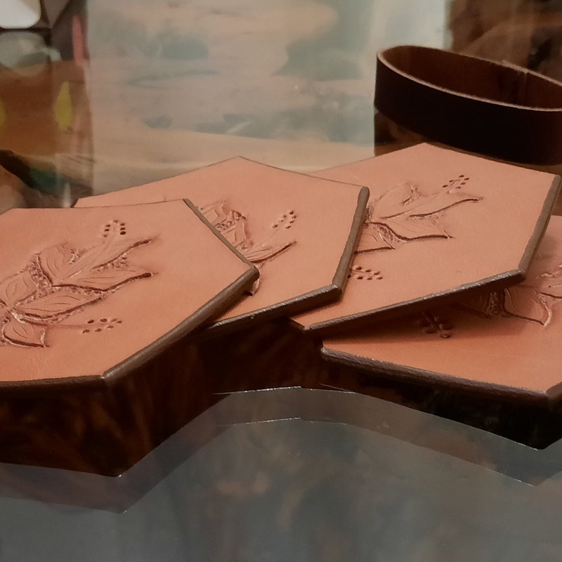 Hand Carved Coasters - Etsy