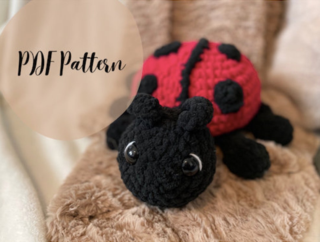 Lucy the Ladybug PDF Crochet Pattern | Splat Collection - Etsy