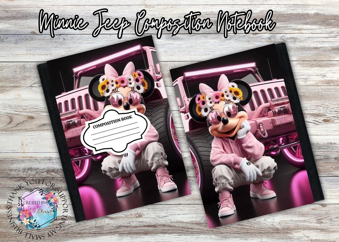 Personalizable Mouse Composition Notebook - Etsy