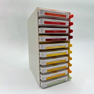 Ink Pad and Marker Storage for 10 New Style Stampin up Ink Pads and ...