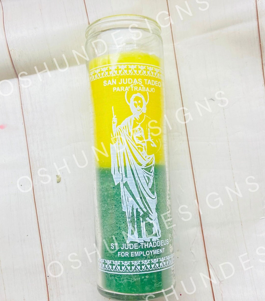 St.jude Thaddeus for Employment Candle, San Judas Tadeo Para Trabjao ...