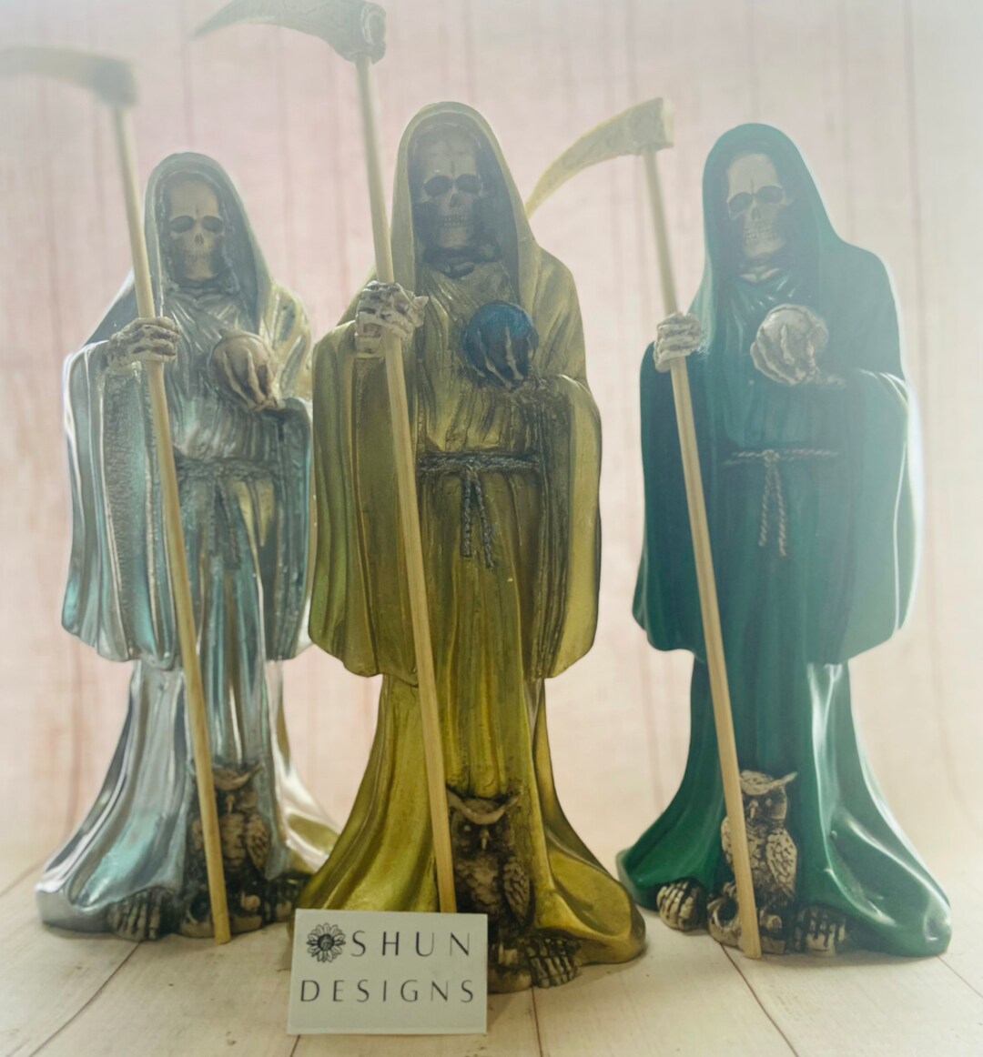Holy Death Protection 12 Inch Statues Estatuas De 12 Pulgadas De ...