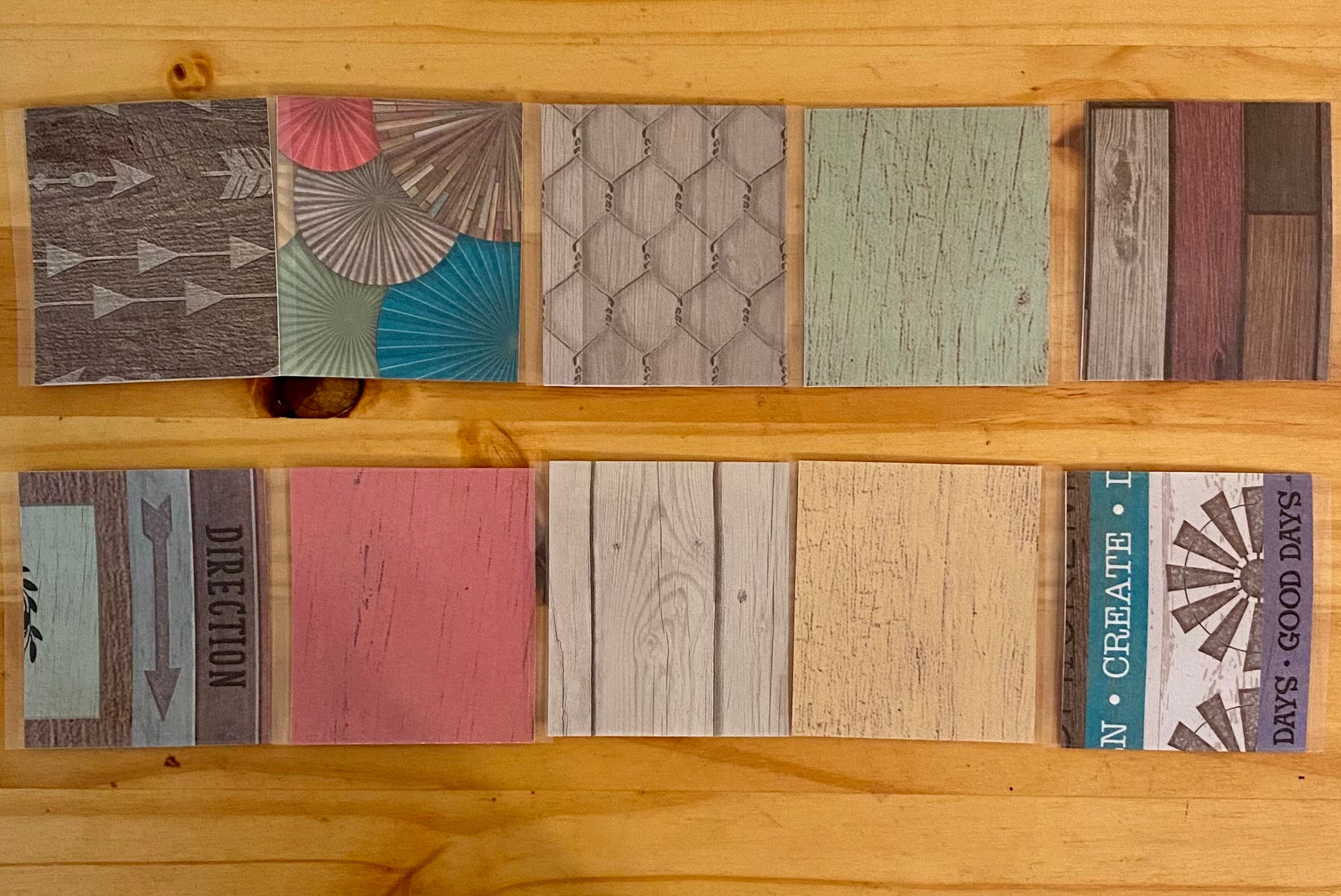 100 Envelope Challenge Box Farm House Chic, Cash Envelope Kit, Mini ...