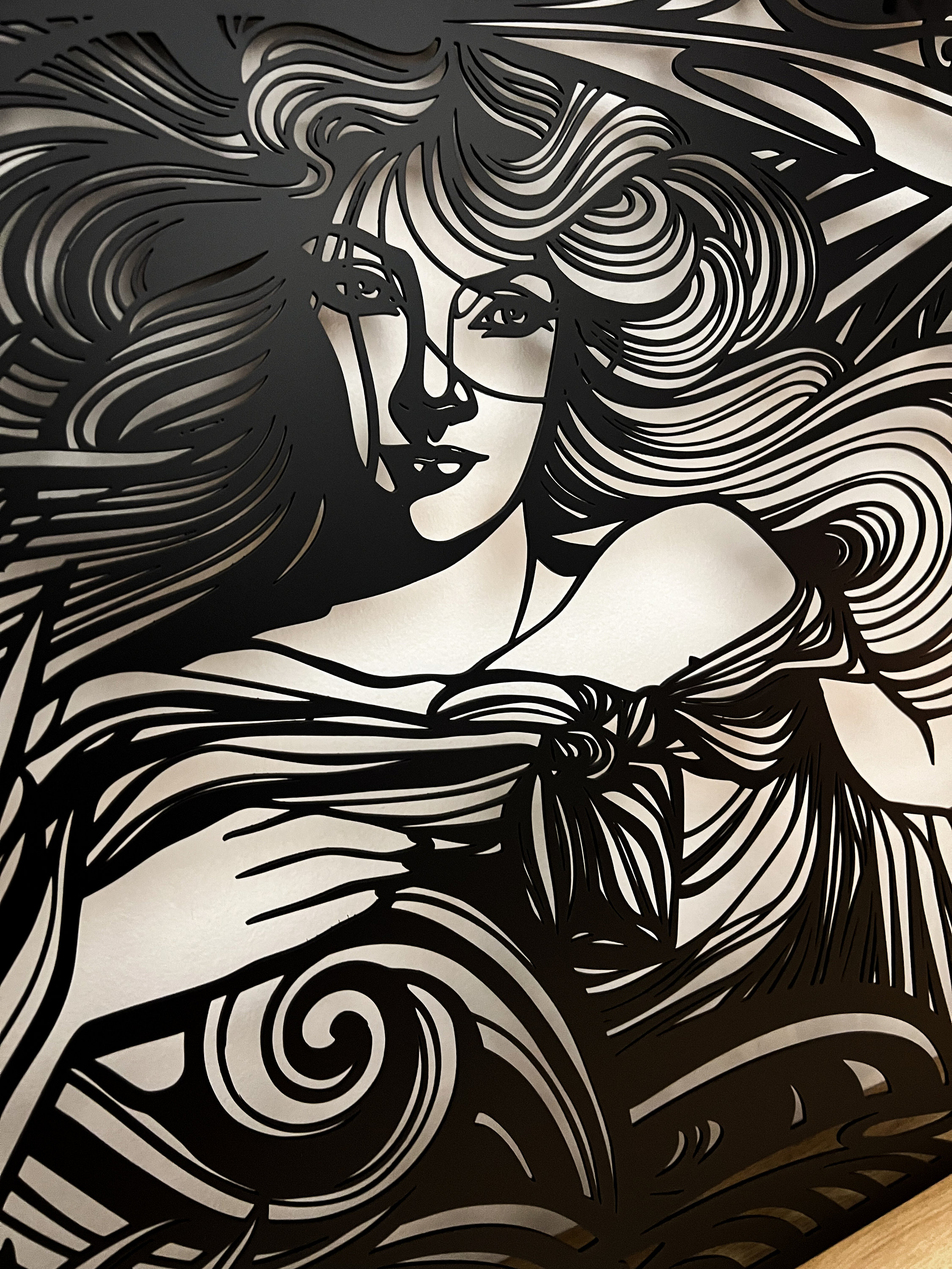 Calm Seas Horizon Metal Cut Panel - Etsy