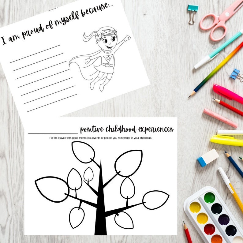 Resiliency Building Coloring Page Activities 11 Sheets - Etsy