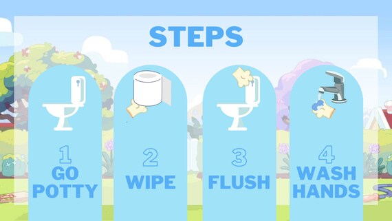 Bluey Potty Training Printable | Etsy