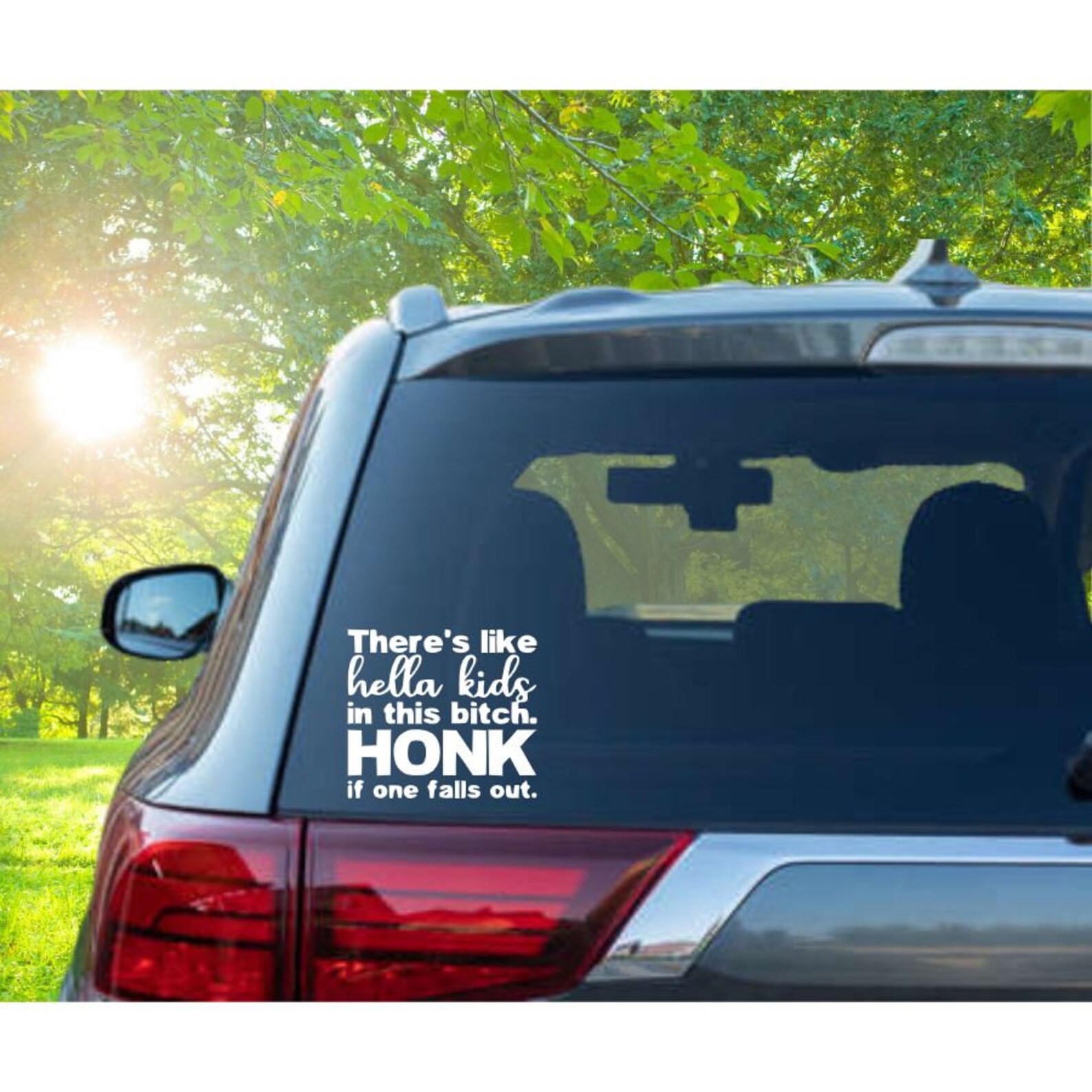 Hella Kids Car Decal - Etsy