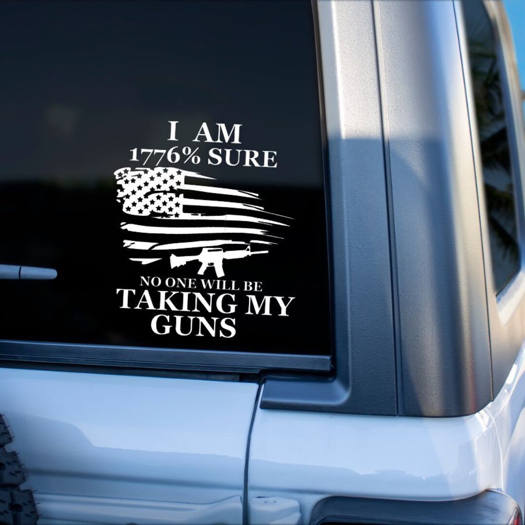1776 Car Decal - Etsy