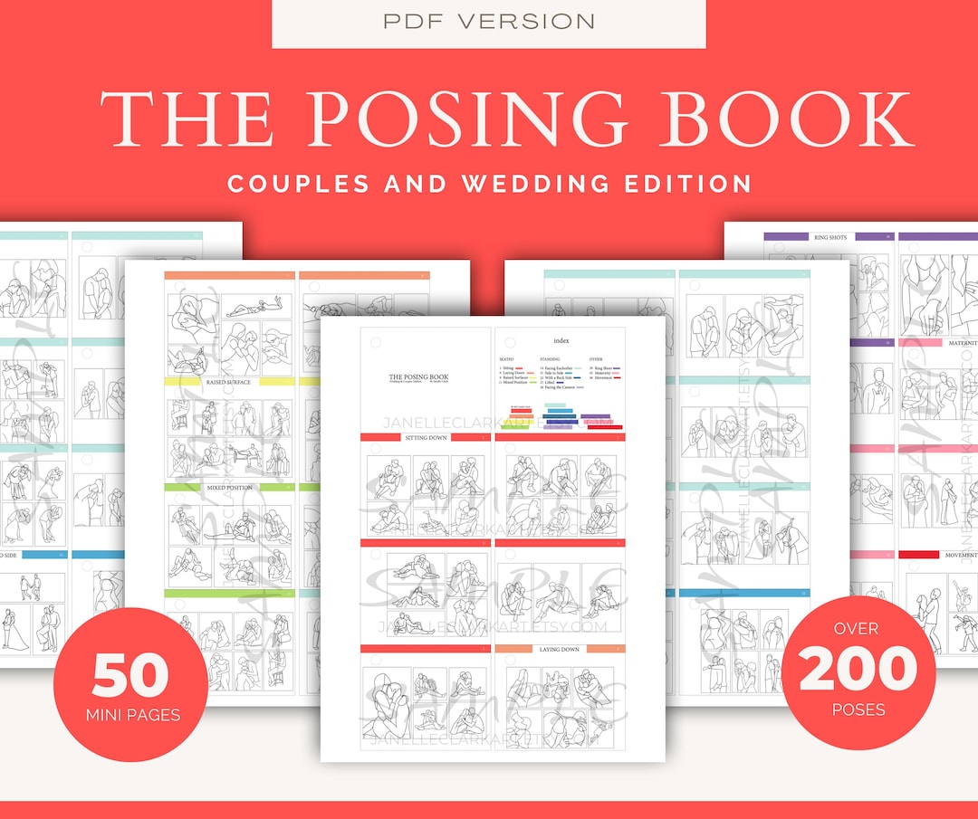 Couples & Wedding Edition Posing Book PDF || E-book Resource for ...