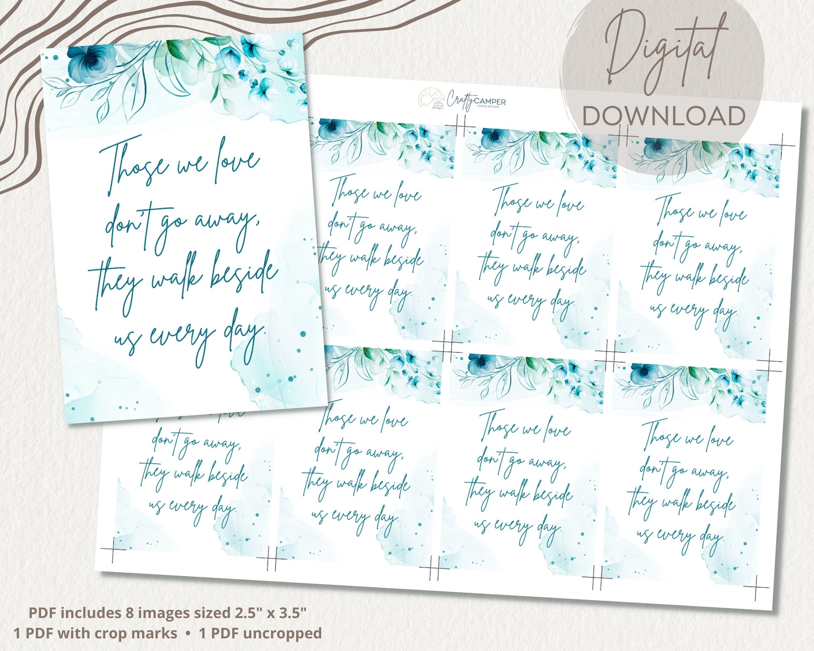 Sympathy Gift Tag Sympathy Gift Printable Condolence Gift Tag Sympathy ...