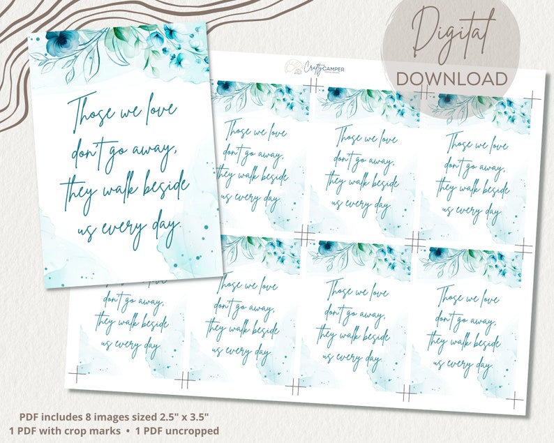 Sympathy Gift Tag | Sympathy Gift Printable | Condolence Gift Tag ...