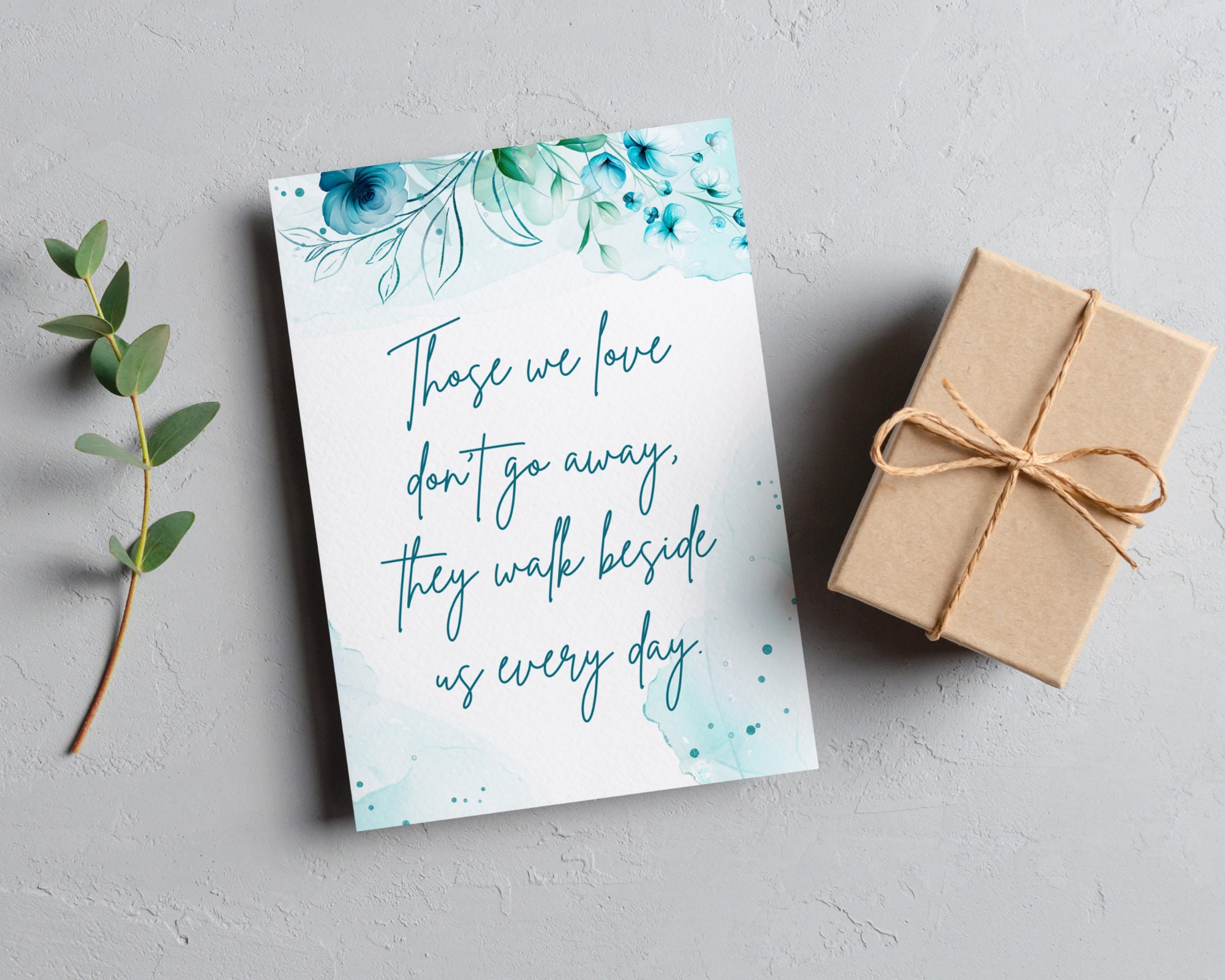 Sympathy Gift Tag | Sympathy Gift Printable | Condolence Gift Tag ...