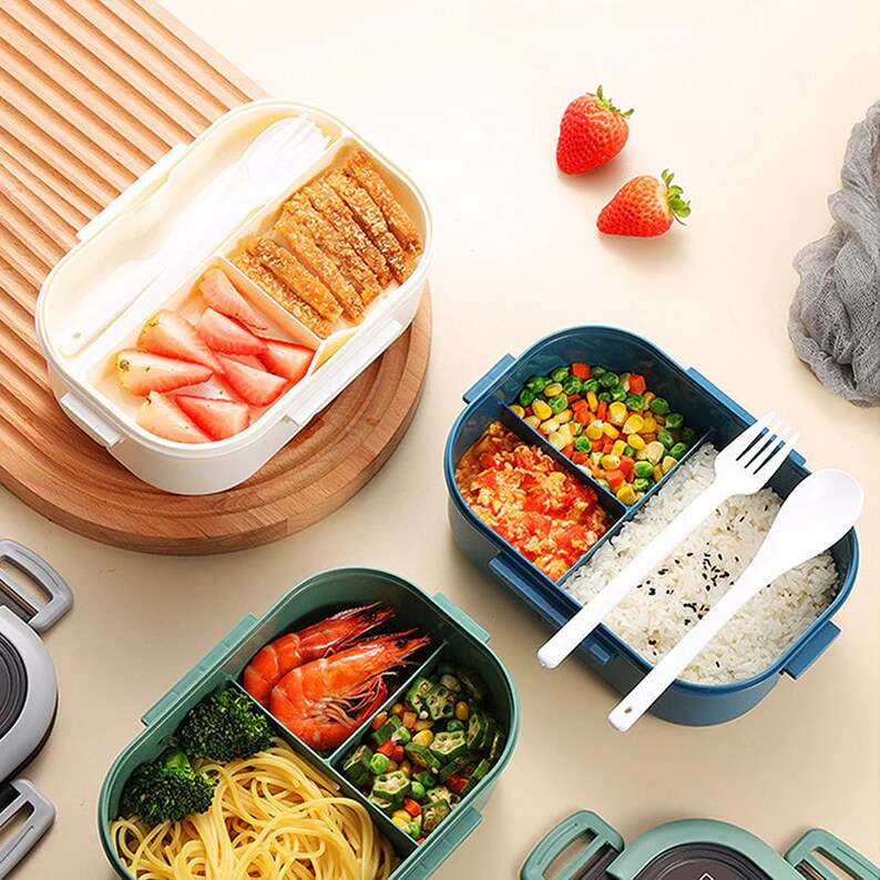 Eco Friendly Compartment Bento Box Lunch Box for Adults and Kids ...