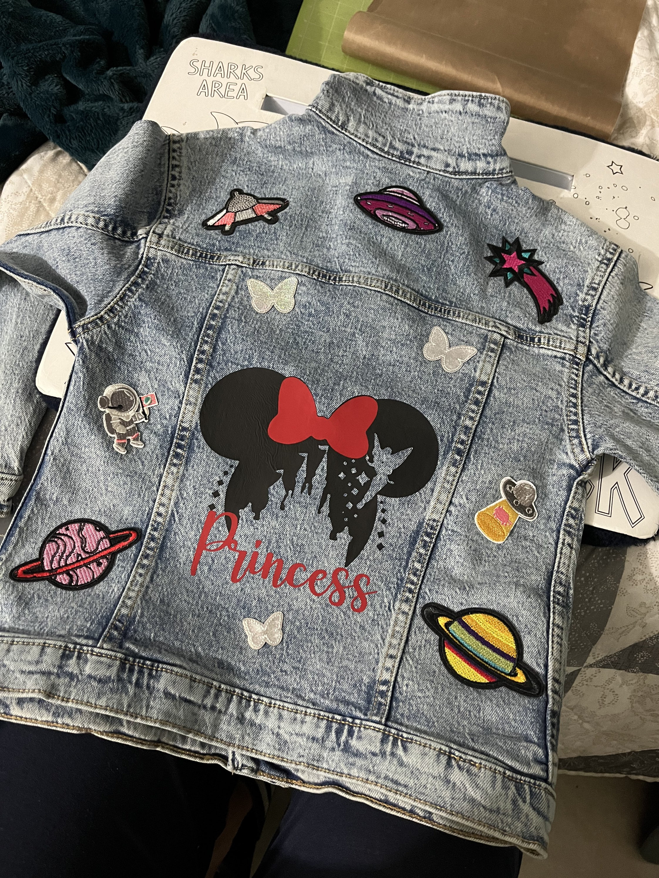 Girls Denim Jacket - Etsy
