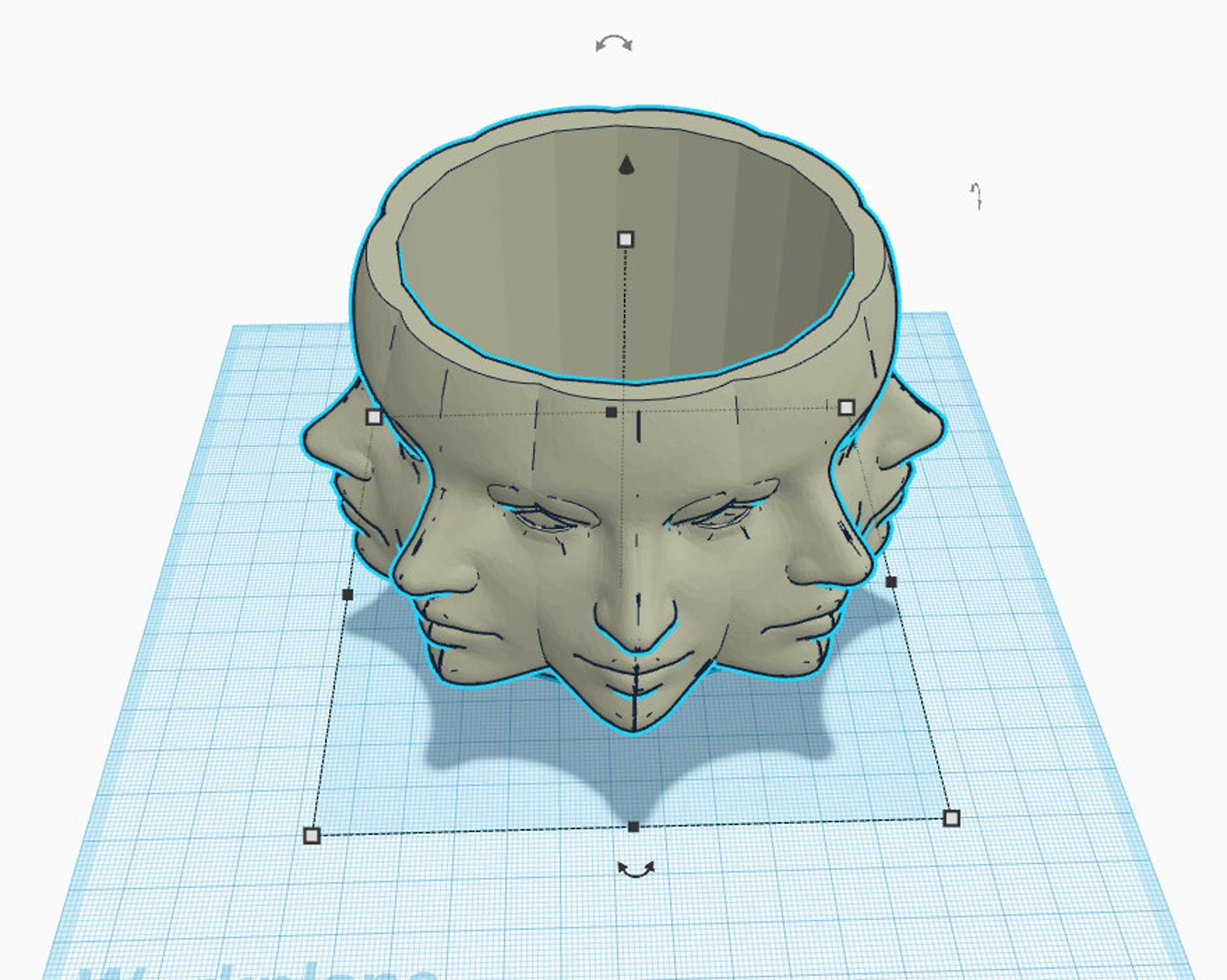 Polyface Planter STL File for 3d Printing - Etsy