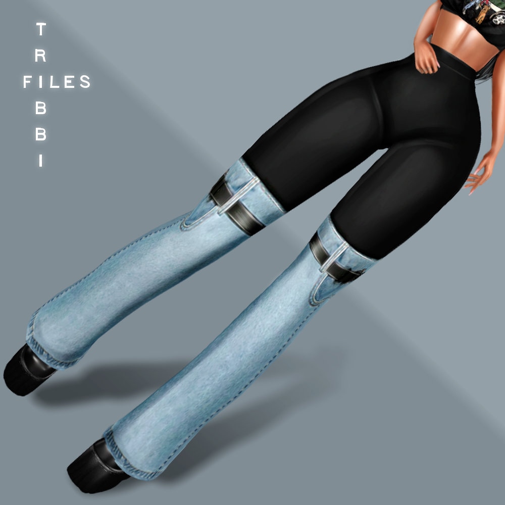 IMVU Maeve Set // Aquarianprincess Top Mesh / Sis3d Bottom Mesh - Etsy