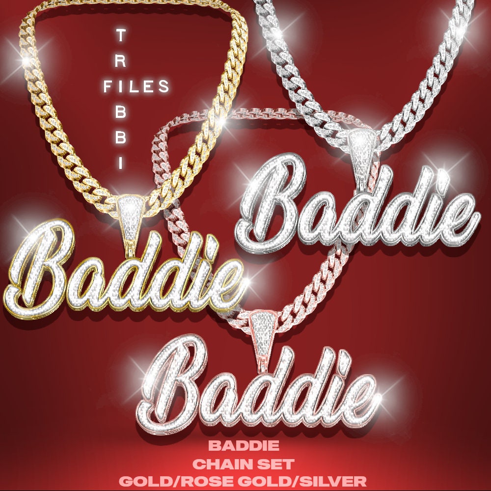 IMVU Trendy Bling Bling Chains 3 // Dutty3d Mesh - Etsy