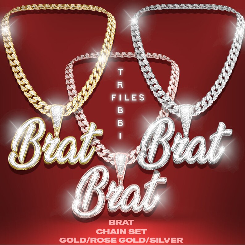 IMVU Trendy Bling Bling Chains 3 // Dutty3d Mesh - Etsy