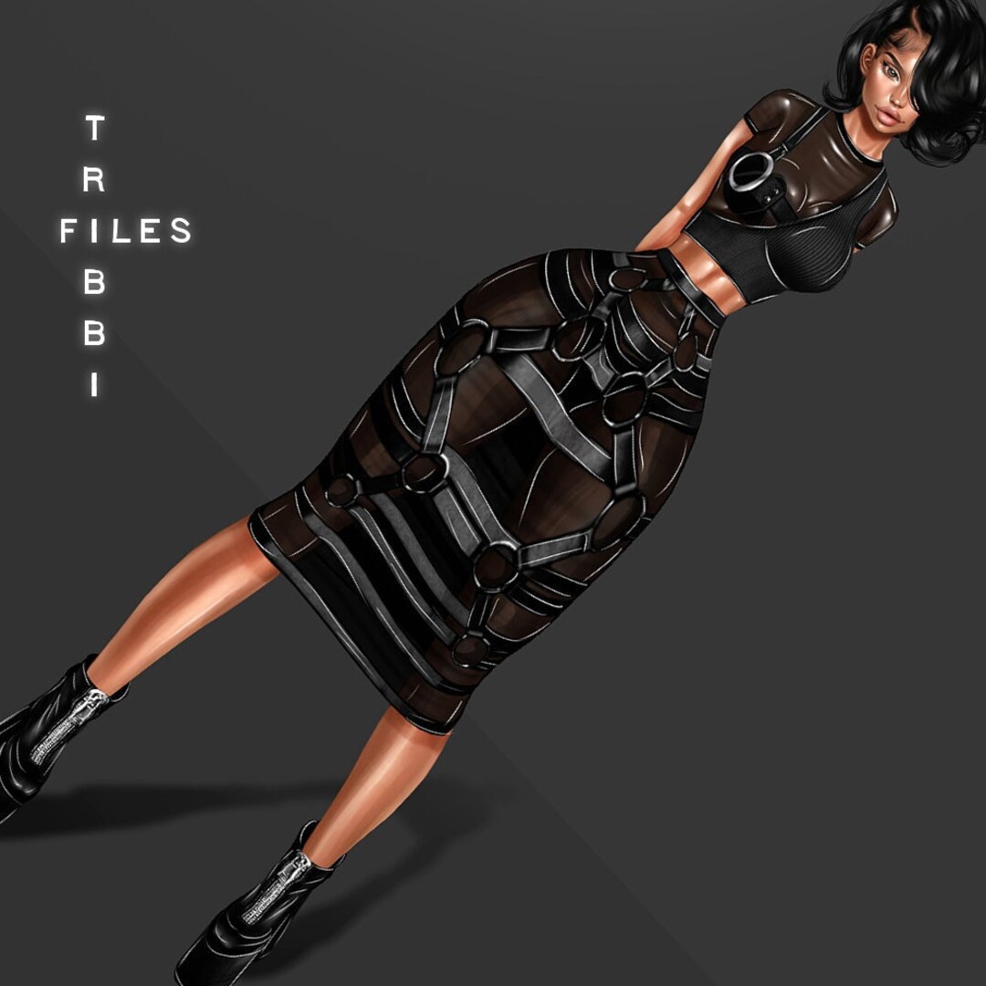 IMVU Traitor Outfit // Top & Skirt Sis3d Meshes / Boots Faithshaw Mesh ...