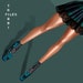 Free IMVU Willow Mismatched Set // Wiing Dress Mesh / Bibirasta Boot ...