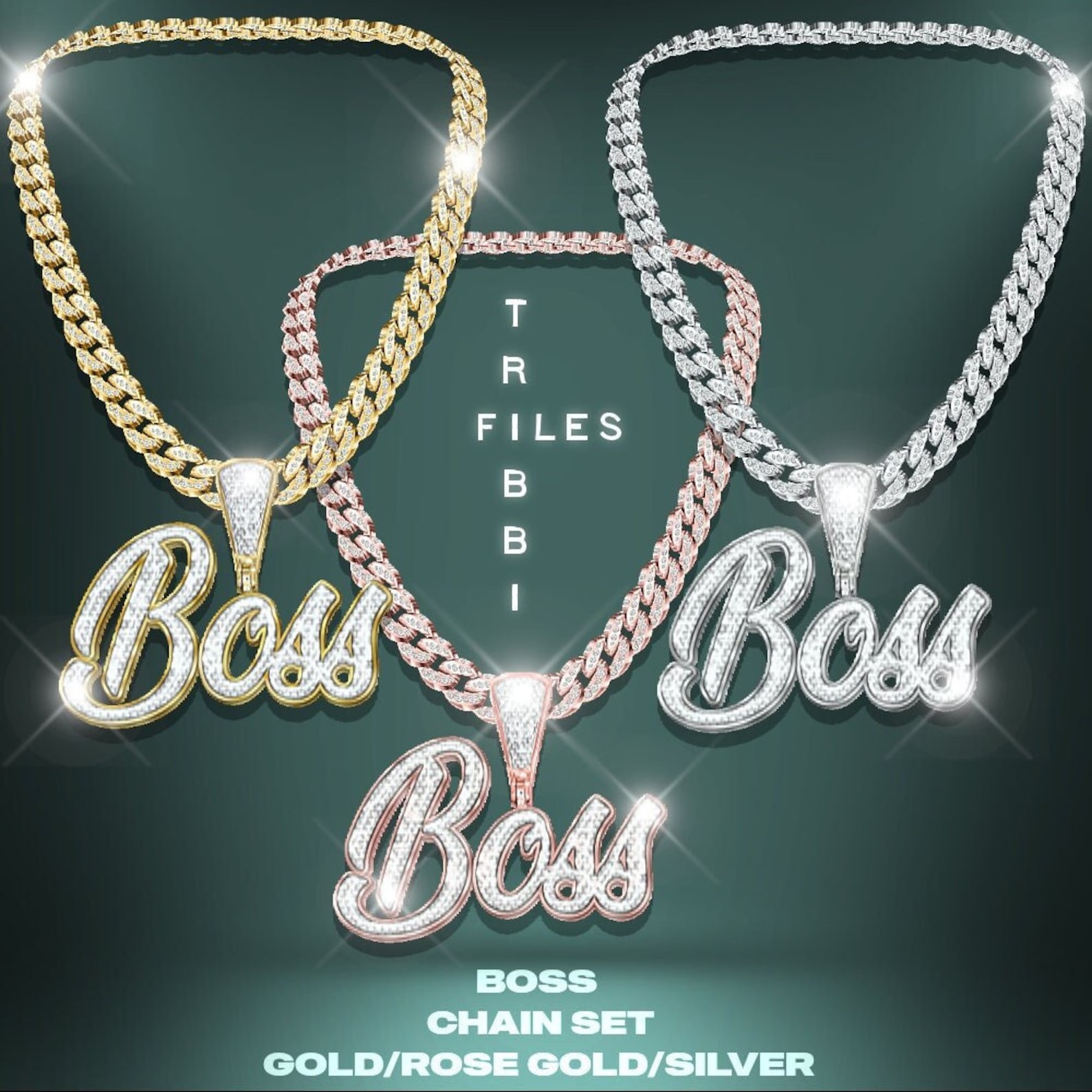 IMVU Trendy Bling Bling Chains 2 // Dutty3d Mesh - Etsy