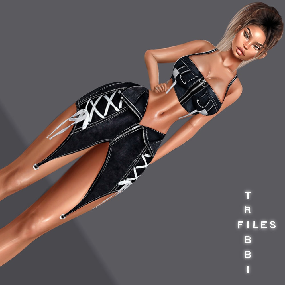 IMVU Halle Outfit // Polygon Body Mesh / Lalov Boot Mesh - Etsy IMVU Halle Outfit // Polygon Body Mesh / Lalov Boot Mesh - Etsy