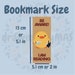 Be Aware Duck Bookmark Bookish, Duck Lover, Reader Gift, Laminated, One ...