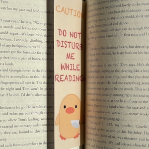 Cute Duck Bookmark | Bookish, Duck Lover, Reader Gift and Laminated ...