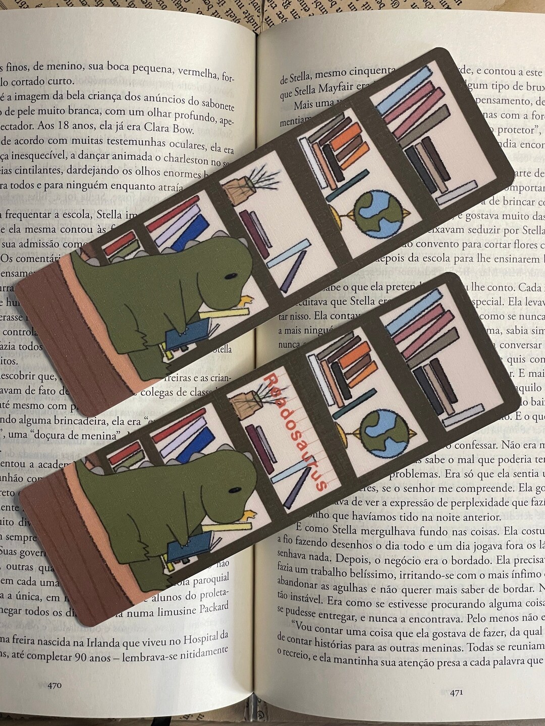 Bookshelf Dino Bookmark | Bookish, Dino Lover, Dinosaur and Books ...