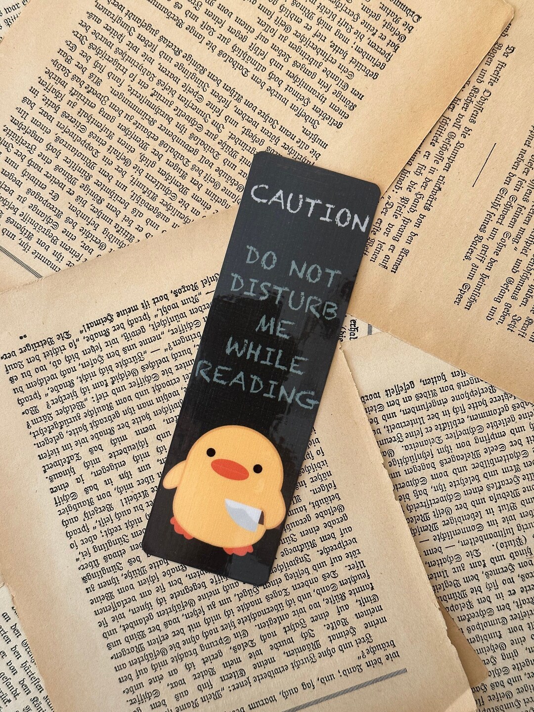 Cute Duck Bookmark | Bookish, Duck Lover, Reader Gift and Laminated ...