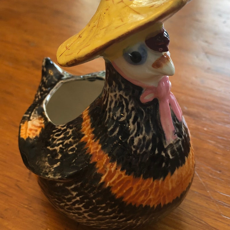 Hen Planter - Etsy