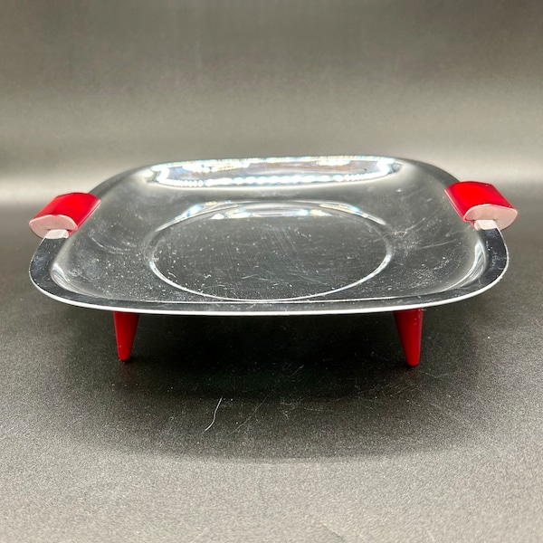 Bakelite Chrome Tray - Etsy