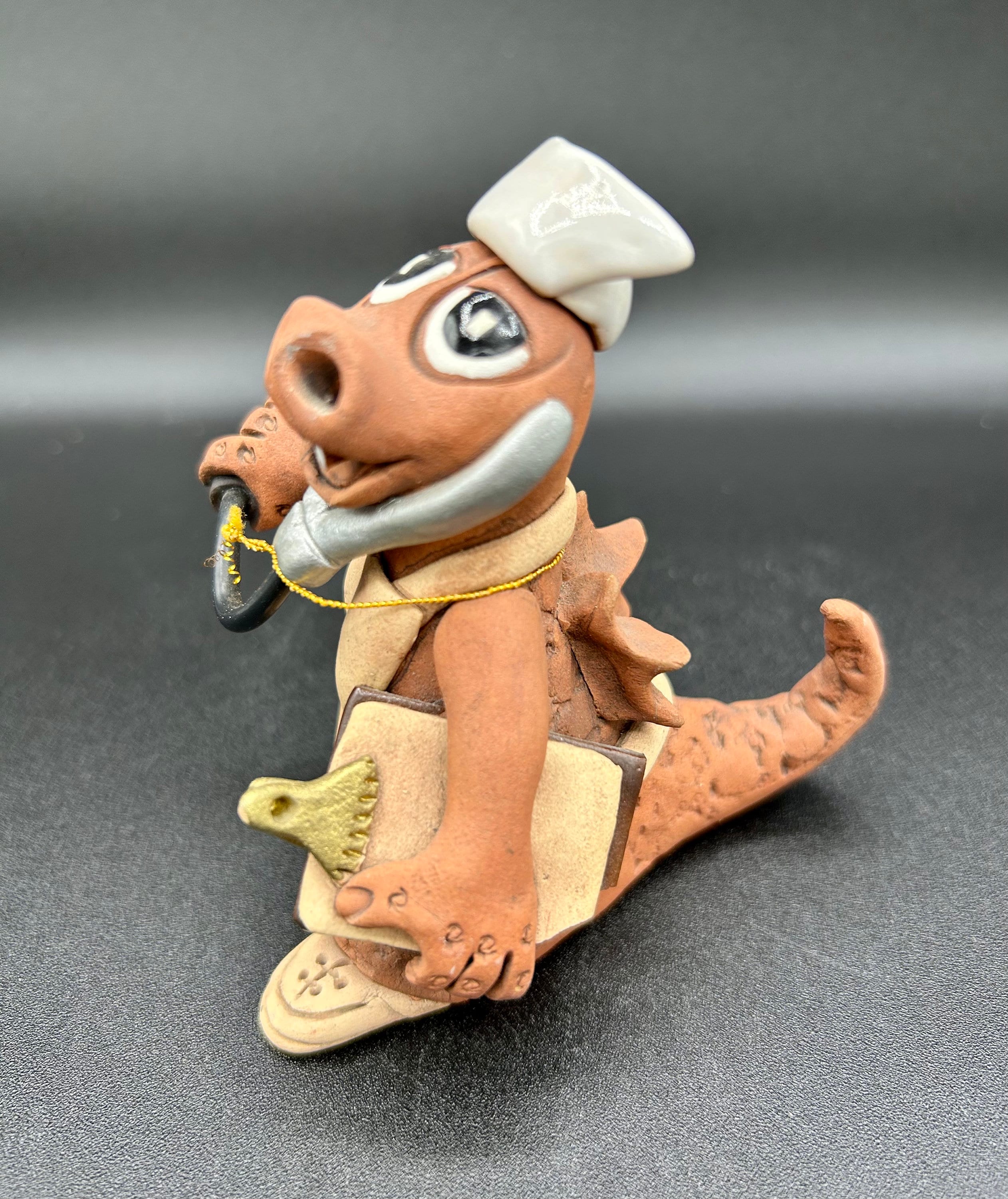 Dragon Works Clay Nurse Dragon Signed Doug Flach 94 - Etsy