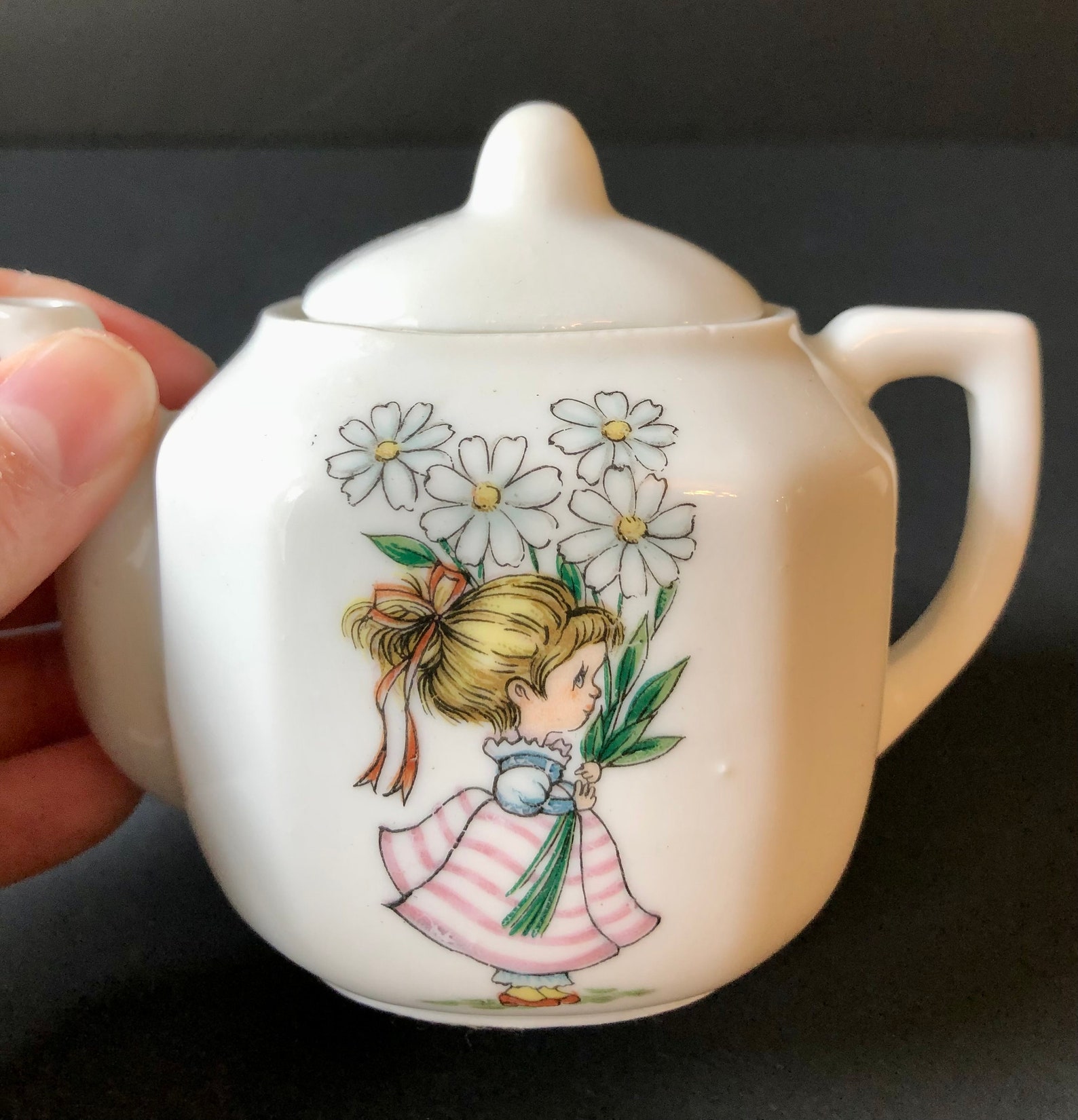 Miniature Vintage Ceramic Kids’ Toy Play Tea Set Made in Japan - Etsy