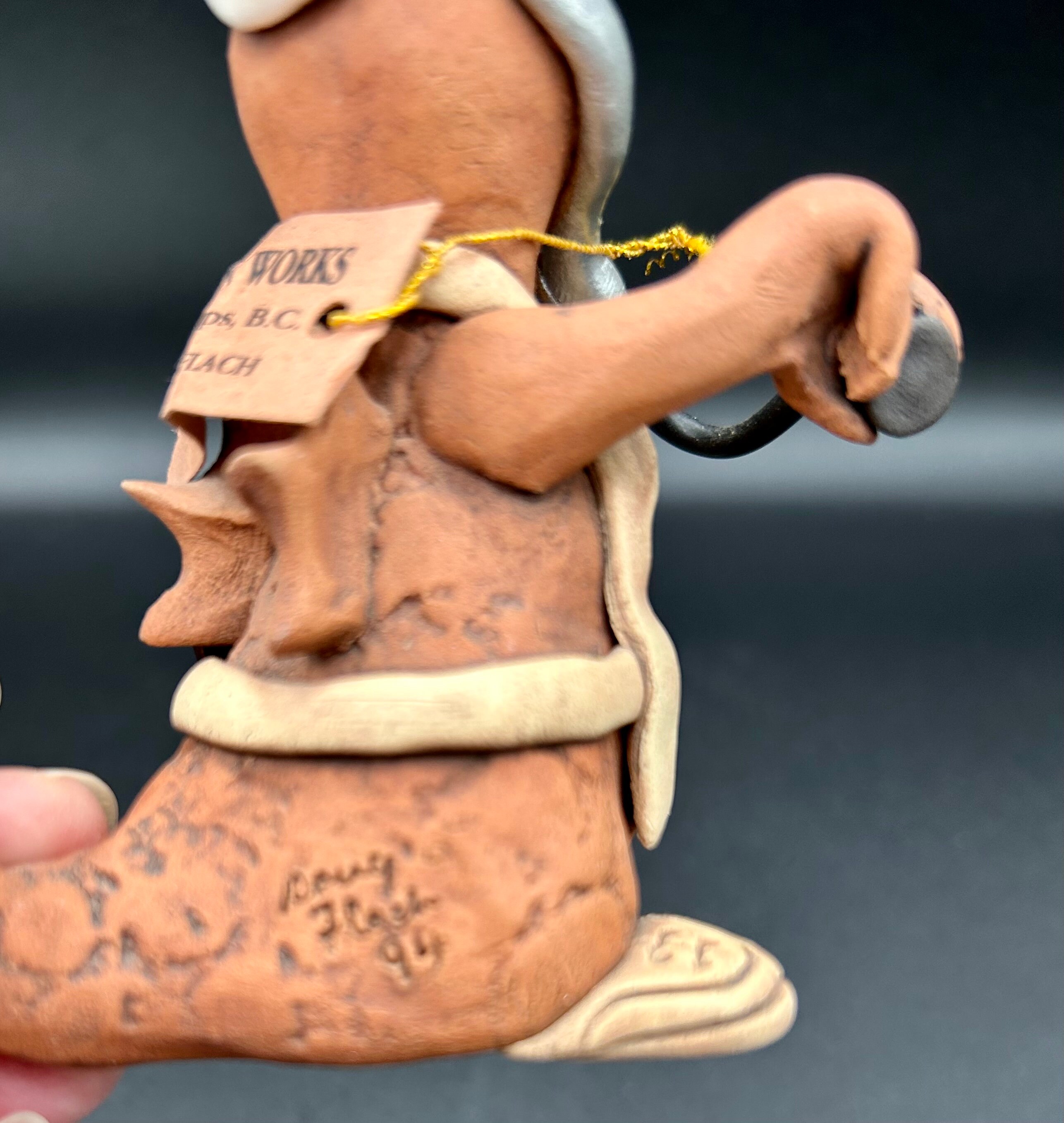 Dragon Works Clay Nurse Dragon Signed Doug Flach ‘94 - Etsy