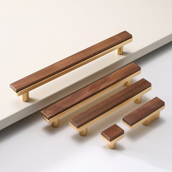 Wooden Cabinet Pulls - Etsy