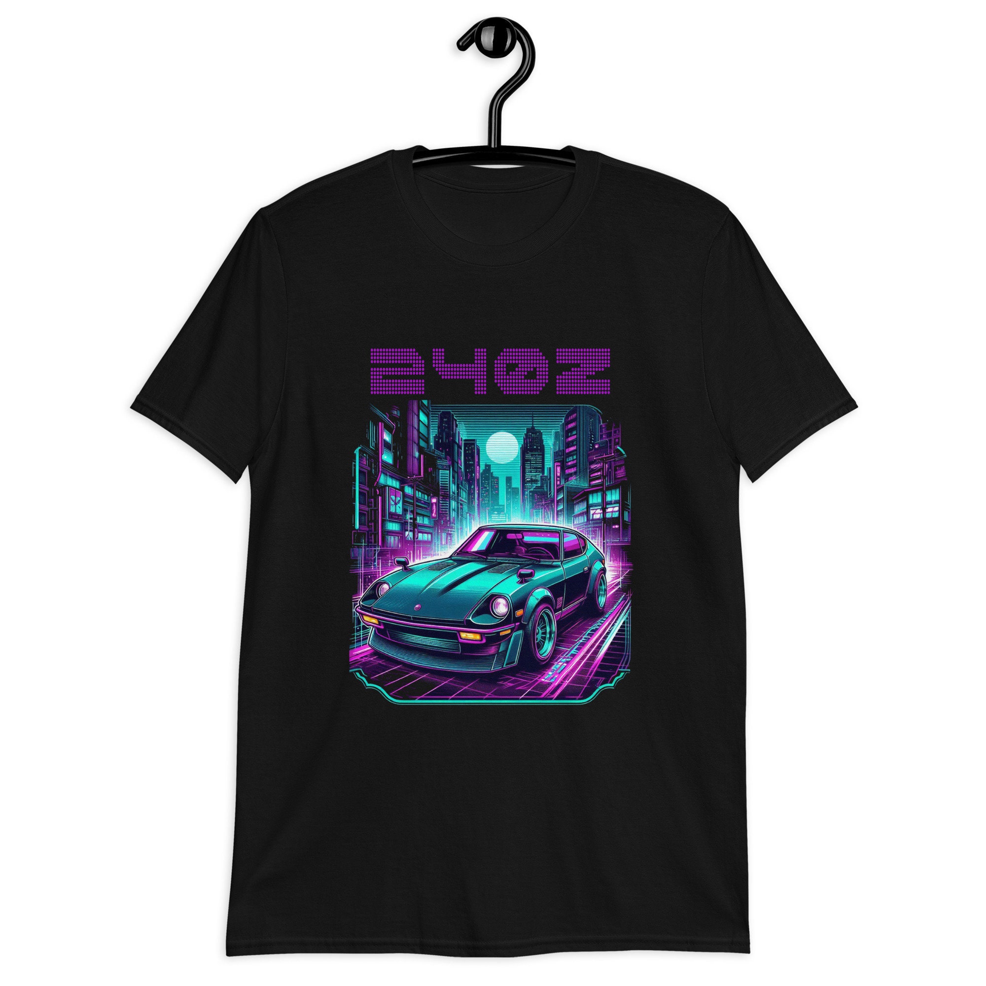 Datsun 240Z Cyberpunk Retro Black Short-sleeve Unisex T-shirt - Etsy