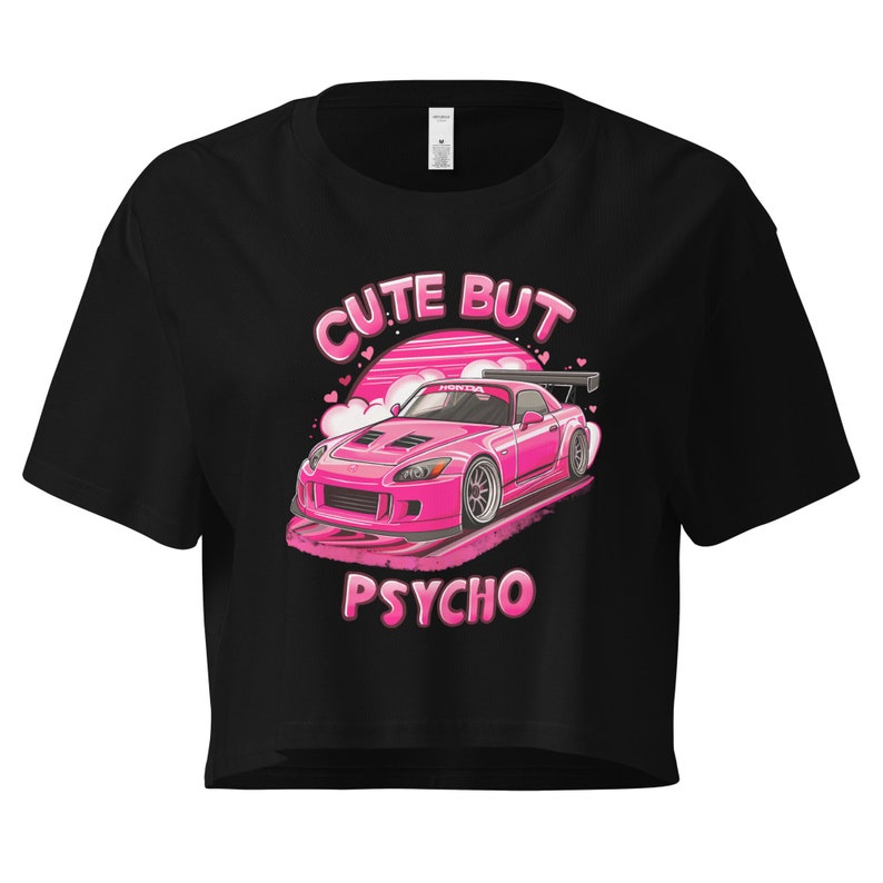 Womens S2K Honda Pink Anime Style Racecar Crop Top - Etsy