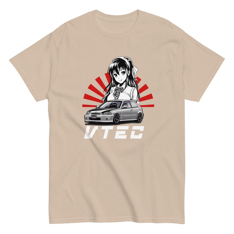 Anime JDM Car 1999 Honda Civic Type R Coupe Unisex Classic Tee - Etsy