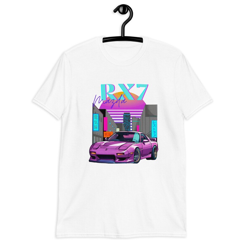 JDM Street Style Mazda RX7 Retro Unisex T-shirt - Etsy