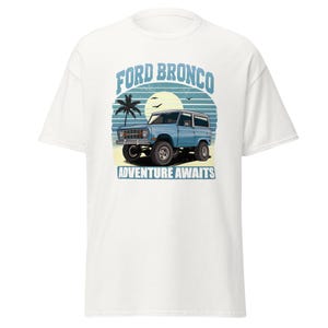 Vintage 1960s Bronco Adventure Awaits T-shirt – Retro Distressed Off ...